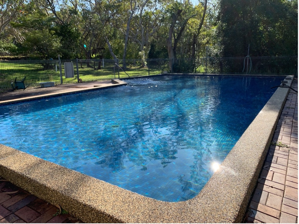 Our salt water pool is ready for summer. – Naturi Sun & Health Club